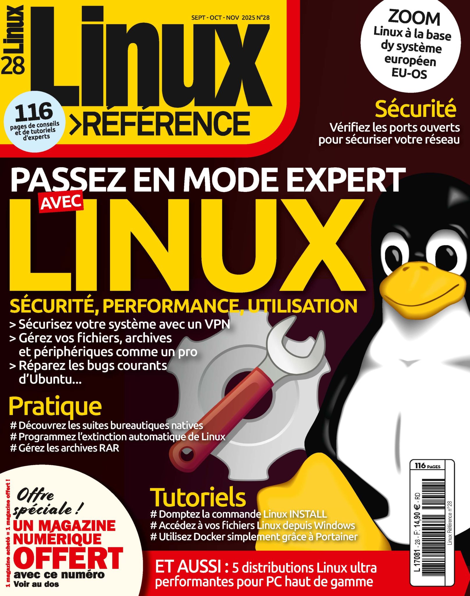 Linux Référence n°28 - Version numérique - MonMag