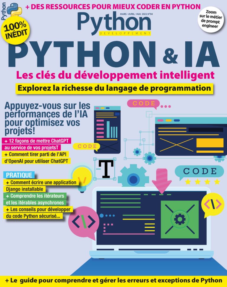 Python développement n°04 - Version numérique - MonMag
